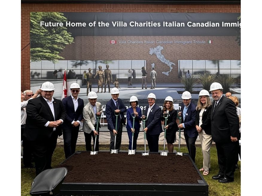 Villa Charities Begins Construction on Italian Canadian Immigrant ...