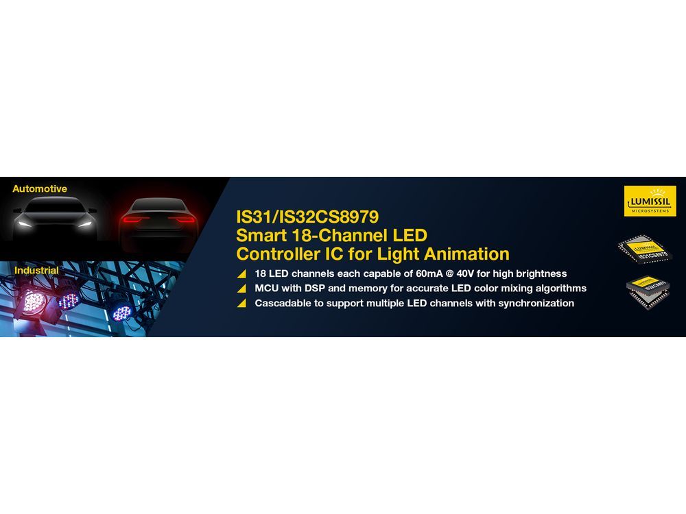 Fully Customizable LED Controller IC for Animated Lighting Applications ...