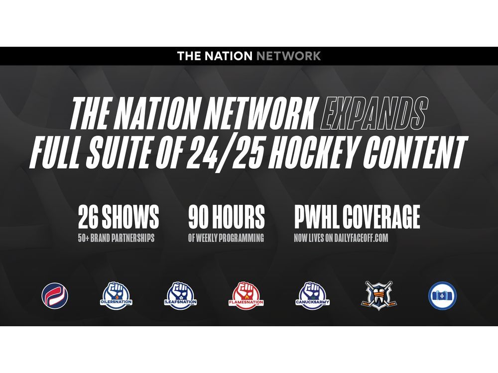 The Nation Network Announces 2024-25 Hockey Programming | Financial Post