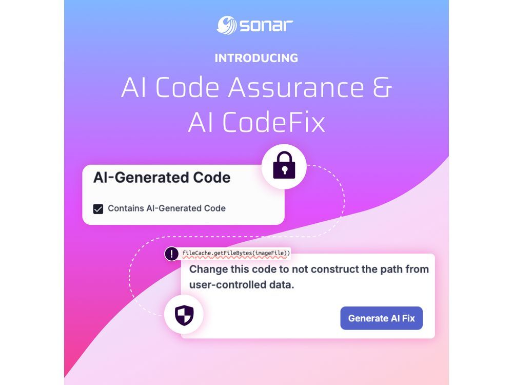 Sonar to Improve the Quality of AI-Generated Code, Provide Automated ...