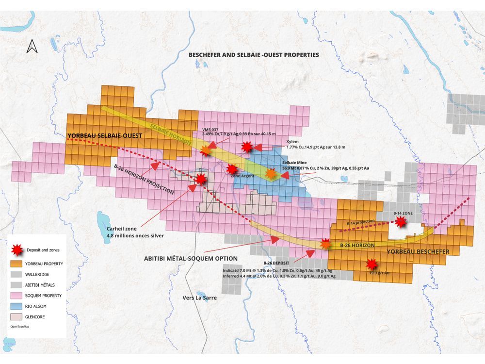Yorbeau is planning a major exploration program of more than $2.0 million on its properties in ...