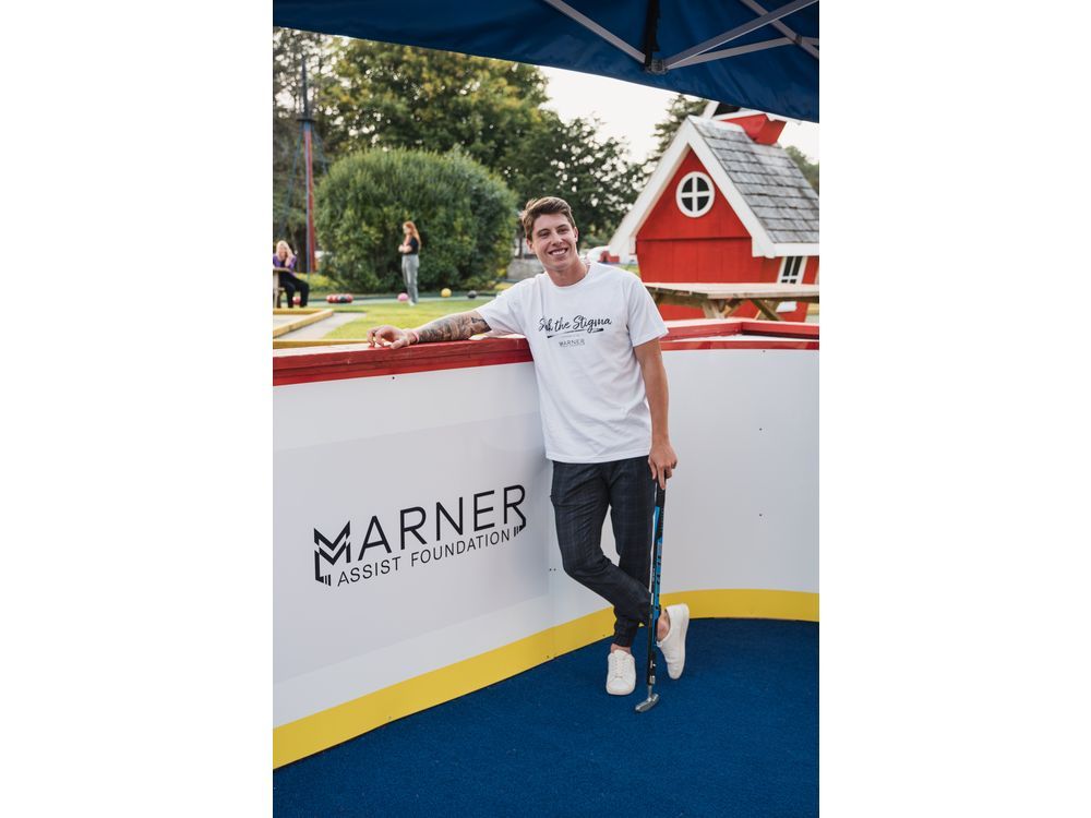 Toronto Maple Leafs' Mitch Marner, London Health Sciences Foundation ...