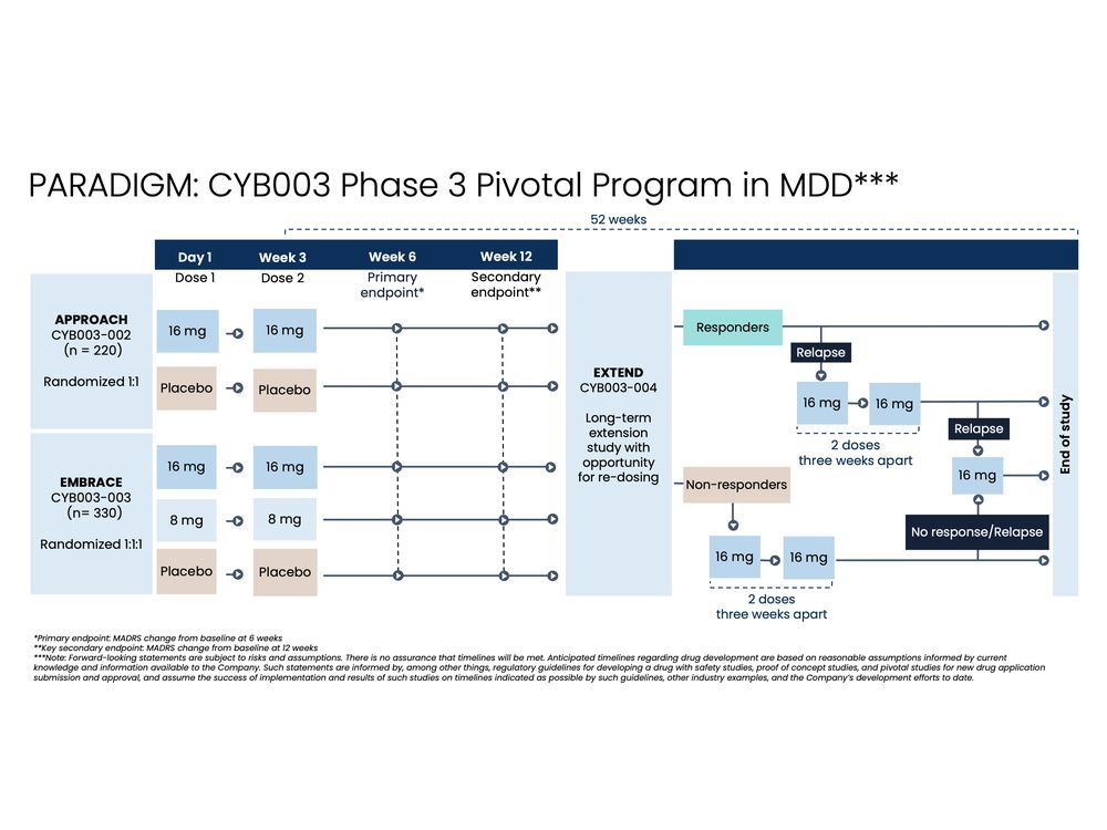 Cybin Initiates PARADIGM: A Multinational Pivotal Phase 3 Program ...