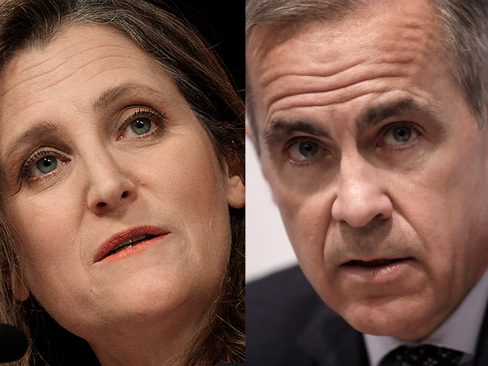 Carney, Freeland duel for top job as other contenders opt out ...