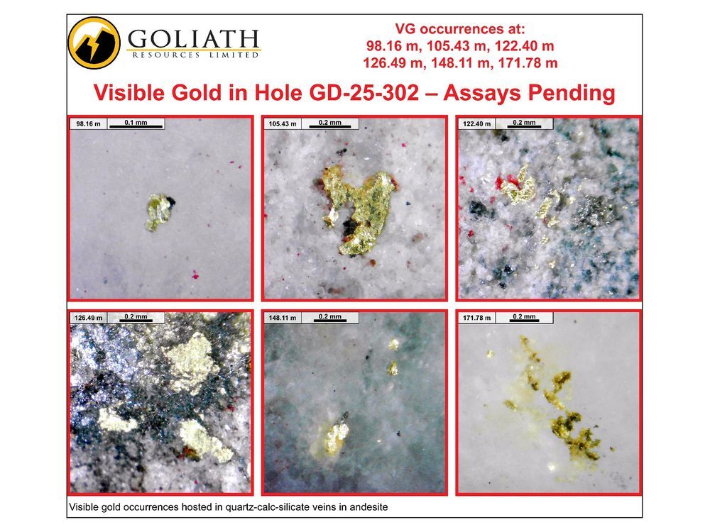 Goliath Intersects Abundant Visible Gold Within 96.50 Meters Of ...