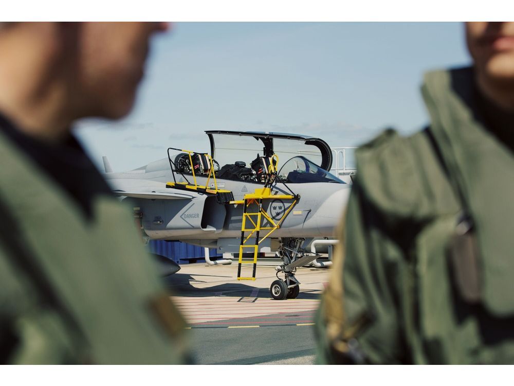 Swedish Fighter Jet Courts Buyers as Europe Rethinks Arms | Financial Post