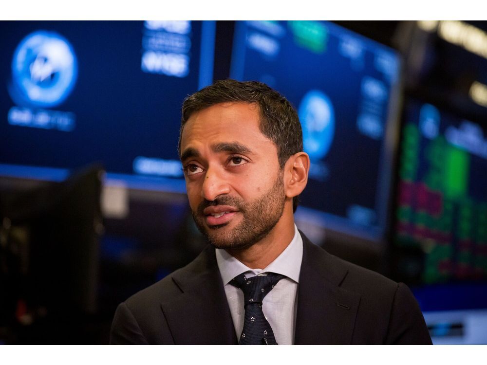 Palihapitiya's Newest SPAC Targets Hot Sectors in AI and Crypto | Financial Post