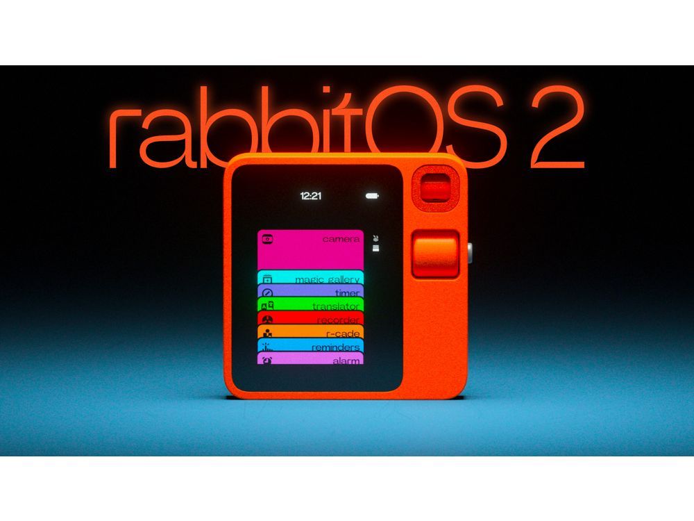 rabbit overhauls r1 experience with rabbitOS 2, featuring colorful new ...