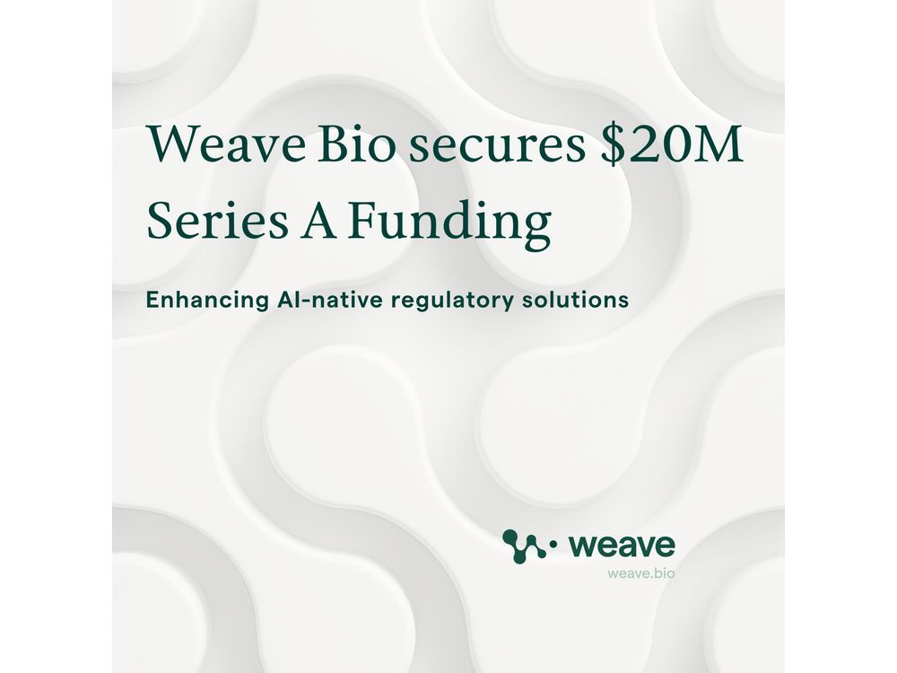 Weave Bio Secures $20M Series A Funding to Enhance Its AI-Native ...