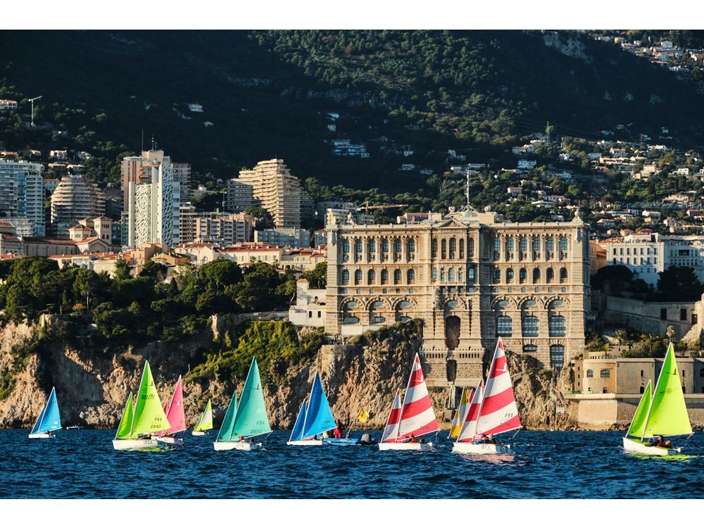 At the Yacht Club de Monaco the 3rd Navicap Challenge-Elena Sivoldaeva ...