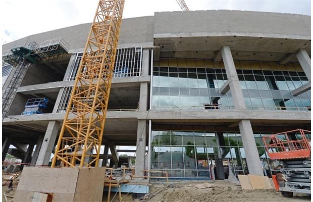 Regina stadium half done, one year in | Video & Gallery | Regina Leader ...