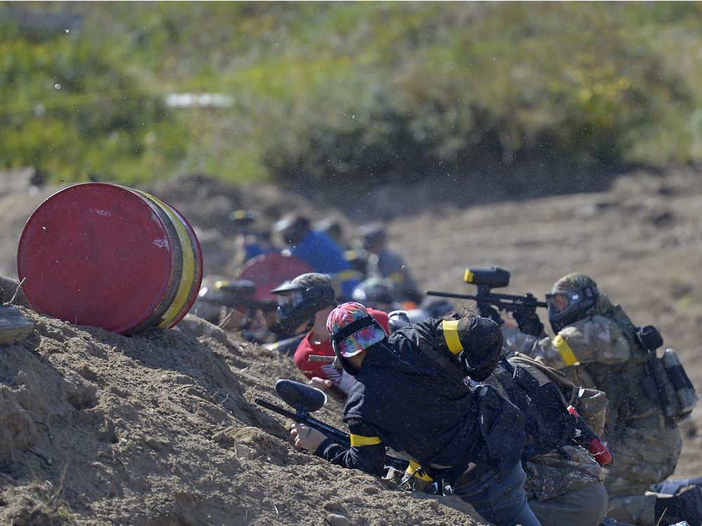 Paintball tournament gives people a taste of history | Regina Leader Post