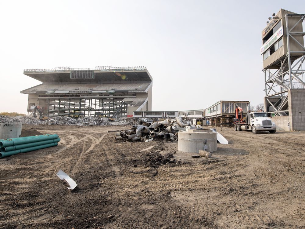 WATCH: Inside the demolition site of old Mosaic Stadium | Regina Leader Post