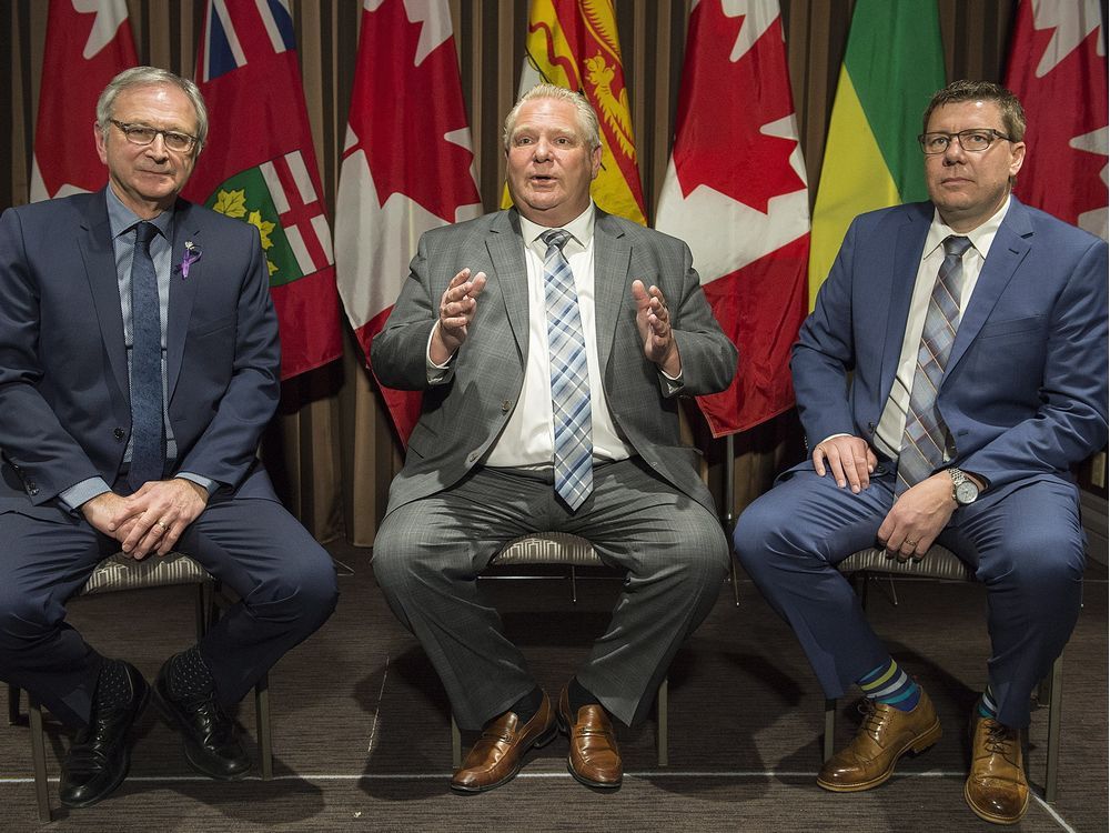 Ontario, NB, Sask. premiers travel to Washington for trade discussions ...