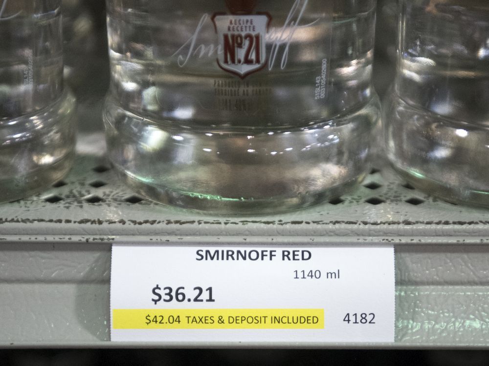 Price tag changes "consistent" with other retailers: SLGA | Regina ...