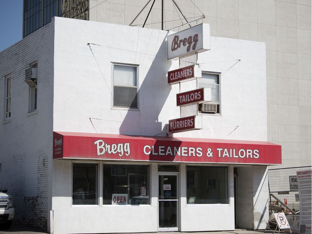 Regina landmark Bregg cleaners up for sale at $1.65M | Regina Leader Post