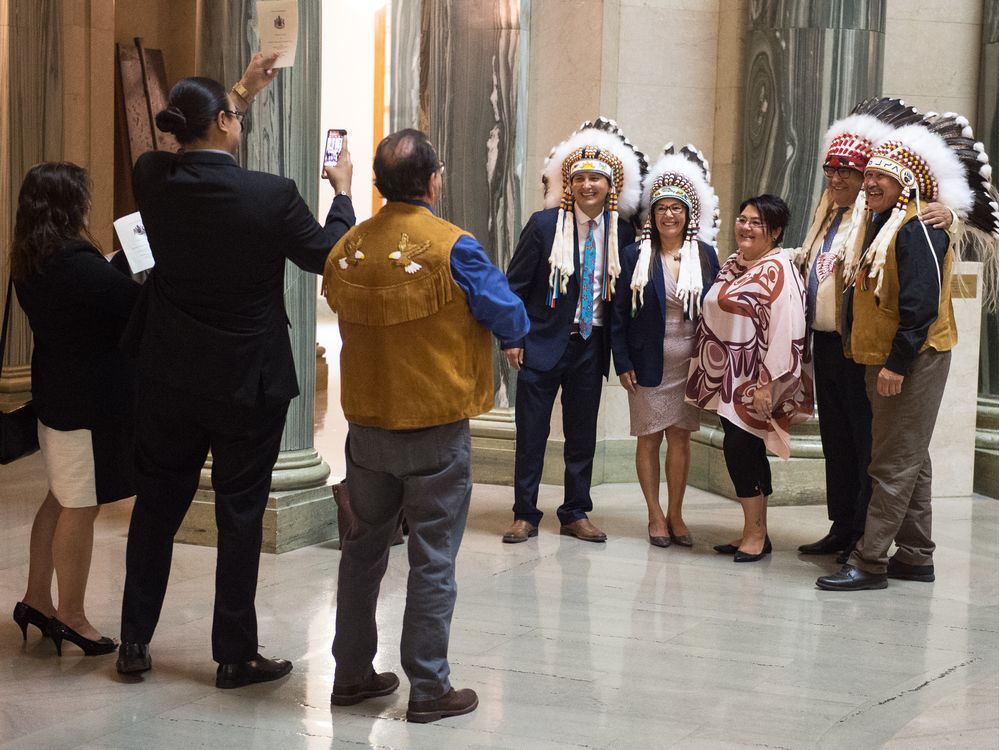Cree symbolism enriches installation of Russ Mirasty, first Indigenous ...