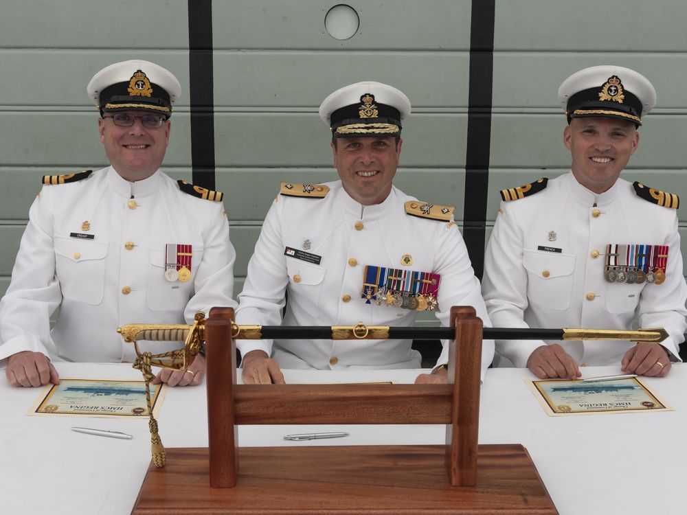 'It is an absolute delight': New commander set to lead HMCS Regina ...