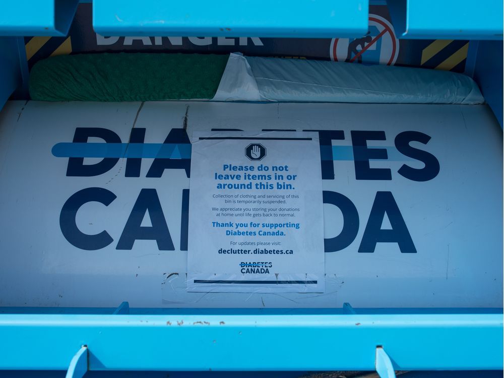 Amid layoffs, Diabetes Canada needs help managing closed donation bins ...
