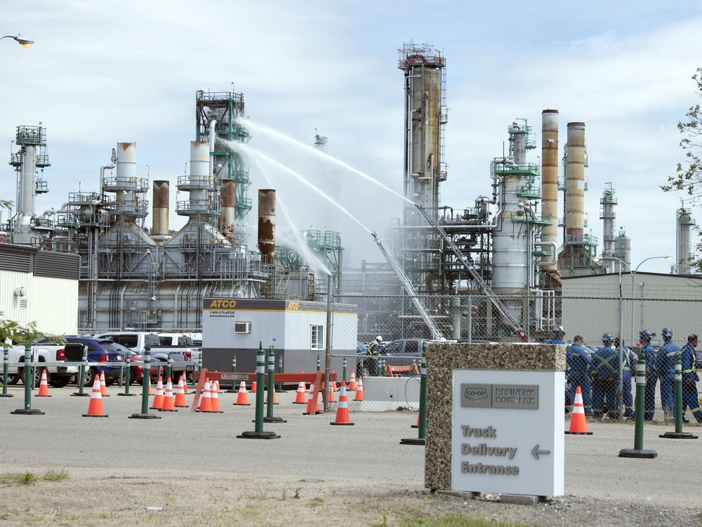 Fire causes evacuation of Co-op Refinery Complex | Regina Leader Post