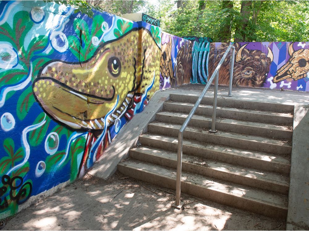 Foot tunnel art project creates important space for Regina artists ...