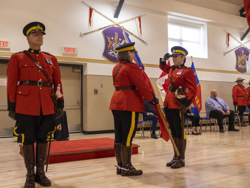 In pictures: Pomp and pageantry on parade for RCMP change of command ...