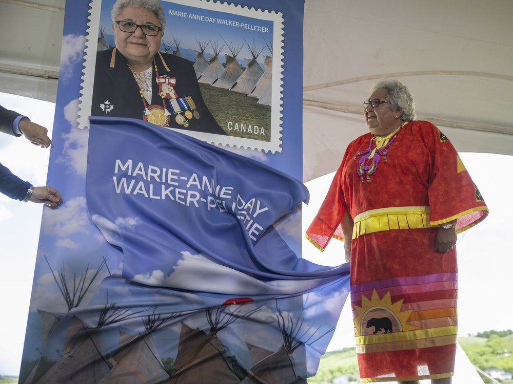 Trailblazing chief Day Walker-Pelletier honoured with new stamp ...
