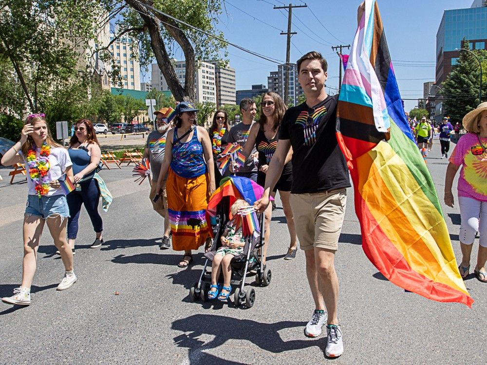 Queen City celebrates Pride with colourful parade of thousands | Regina ...