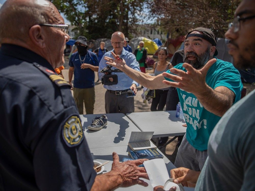 Fire Chief calls for removal of Regina City Hall tent camp | Regina ...