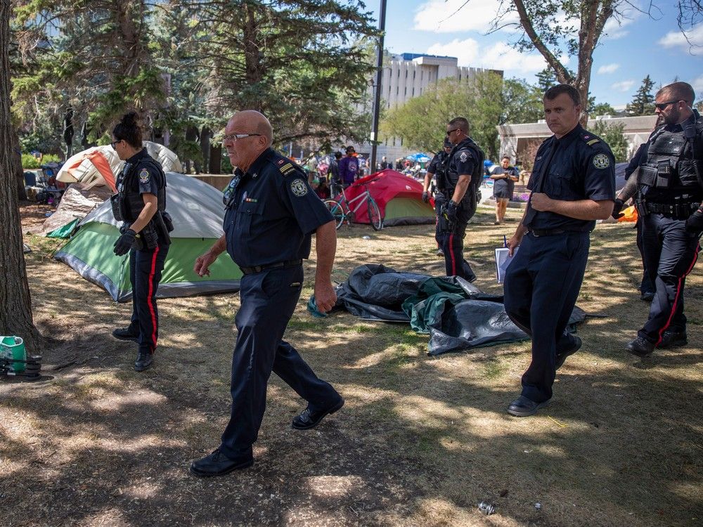 Fire Chief calls for removal of Regina City Hall tent camp | Regina ...