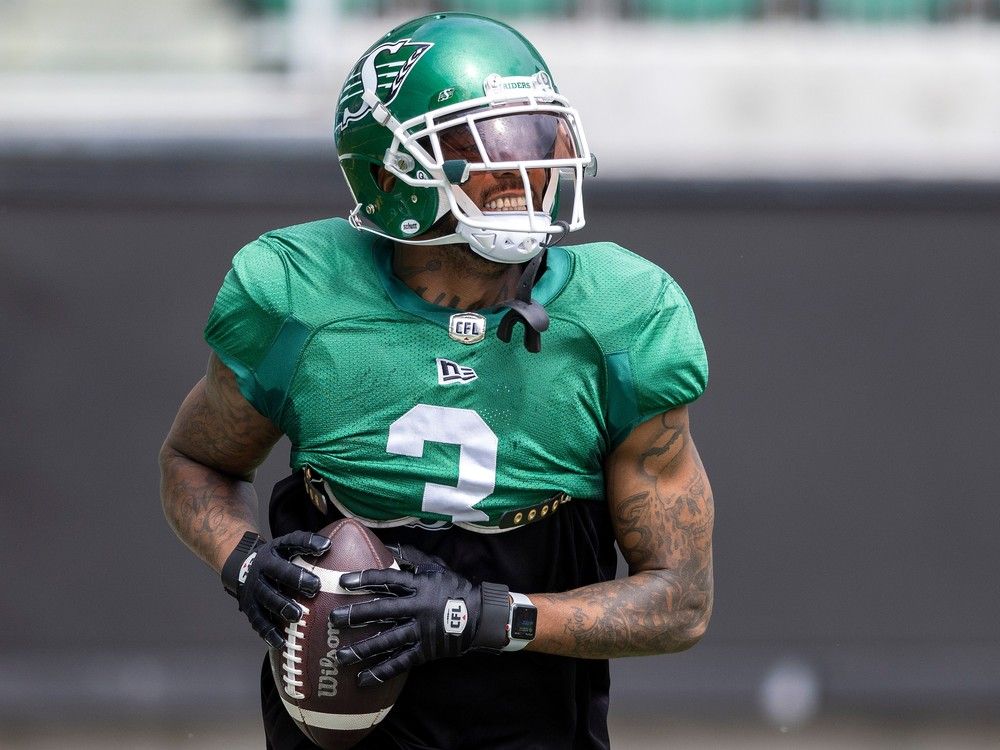 Saskatchewan Roughriders' Nic Marshall had his eyes on the prize ...