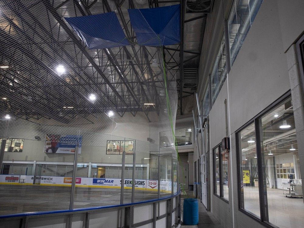 REAL hoping for permanent fix to patch leaky Co-operators Centre roof ...