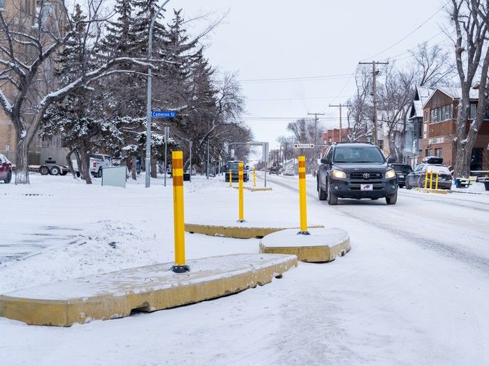 City installs traffic calming curbs on 13th Ave. near site of fatality ...