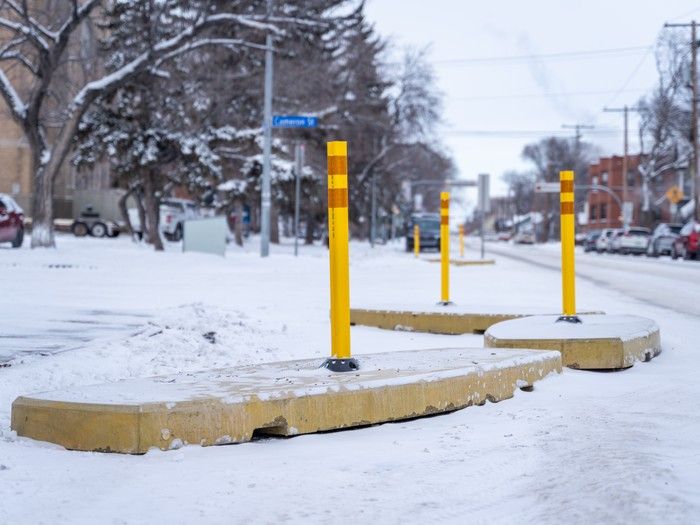 City installs traffic calming curbs on 13th Ave. near site of fatality ...