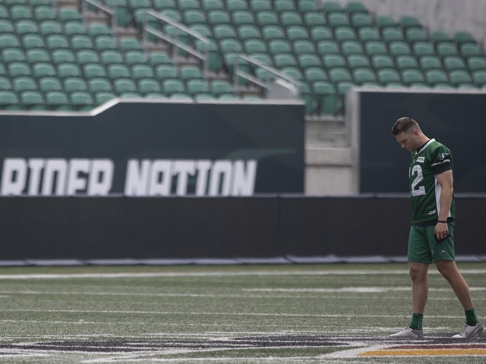 Ya gotta believe in Riders kicker Brett Lauther | Regina Leader Post