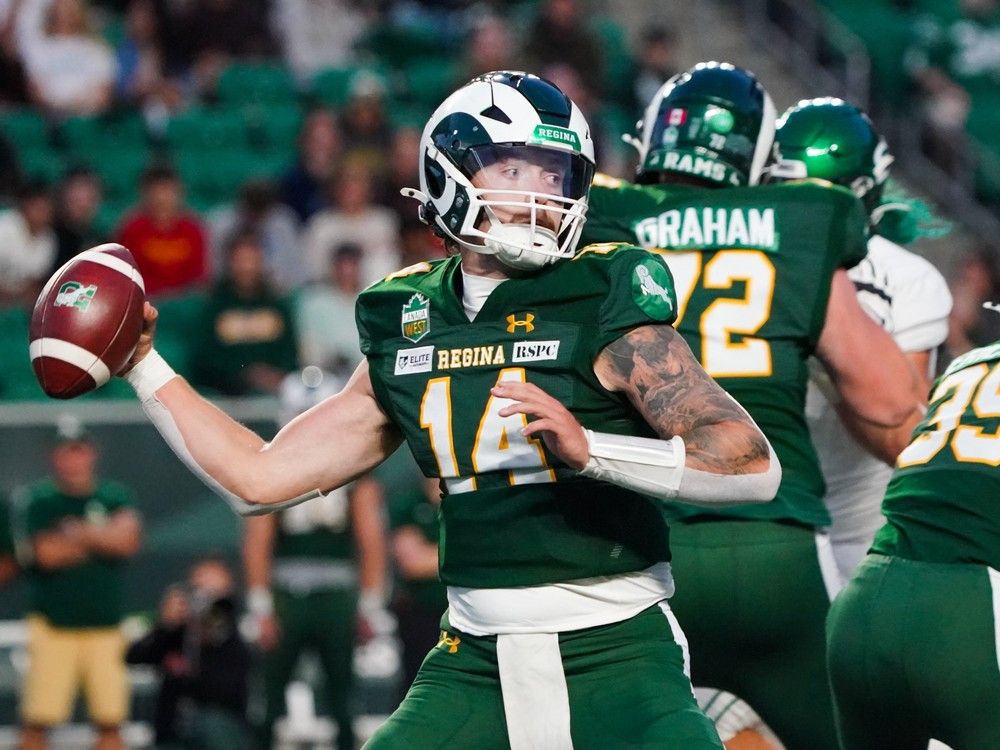 Regina Rams lose two fumbles and a football game to UBC | North Bay Nugget