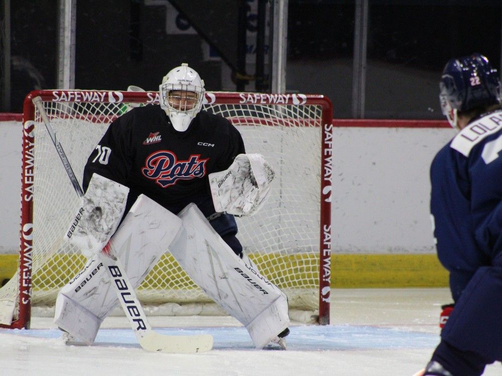 Regina Pats goalie Ewan Huet returns to starting role | Regina Leader Post