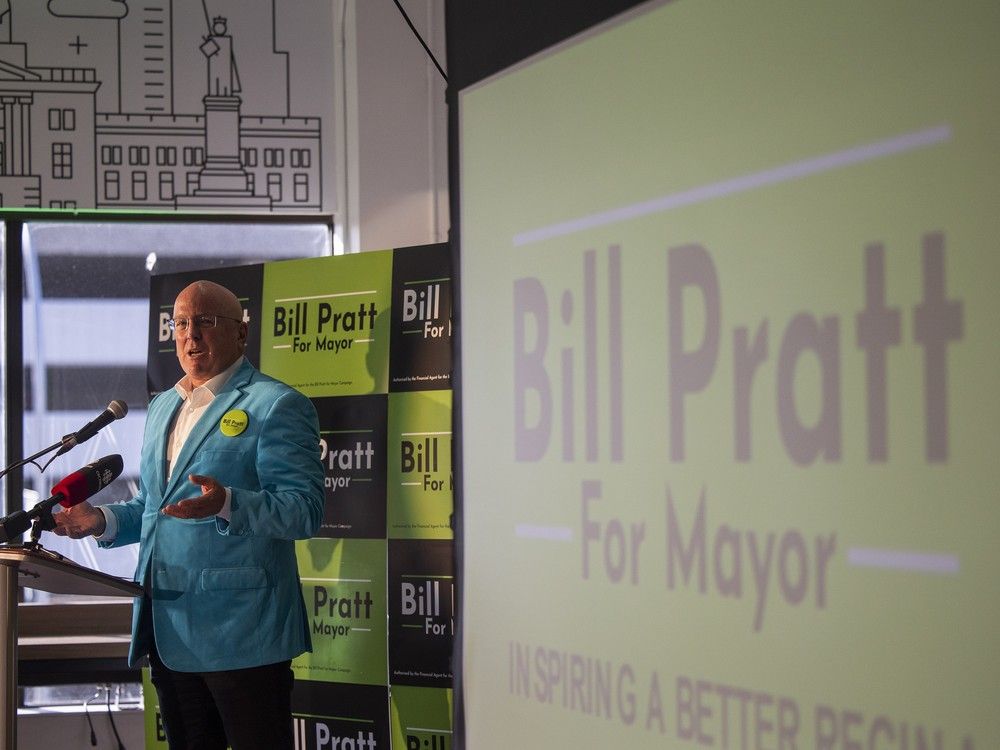 Bill Pratt promises a 'refresh' if elected as Regina's mayor this fall ...