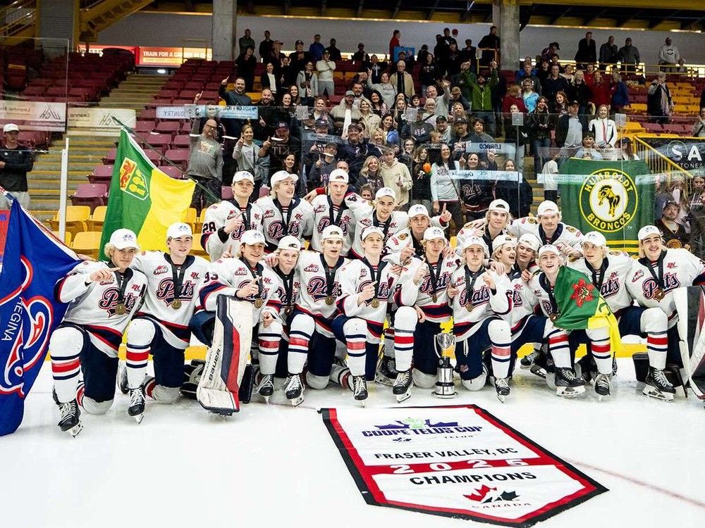 Regina Pat Canadians win Telus Cup U18 national championship | Regina ...