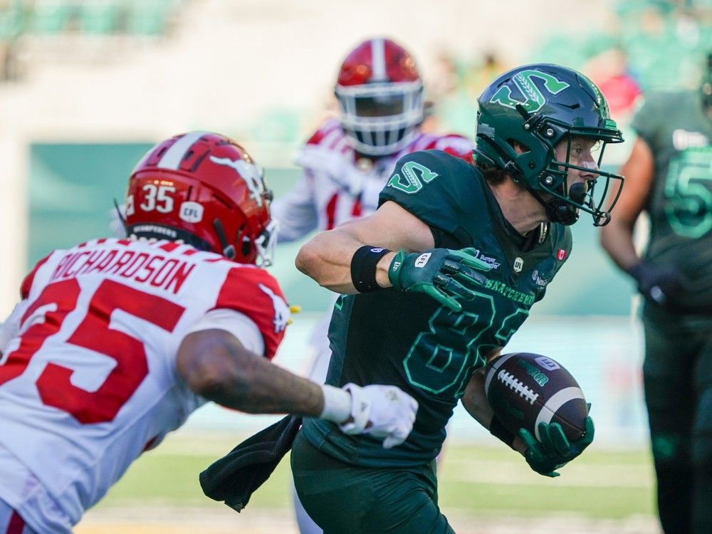 Roughriders' WR Joe Robustelli enjoys breakout performance | Regina ...