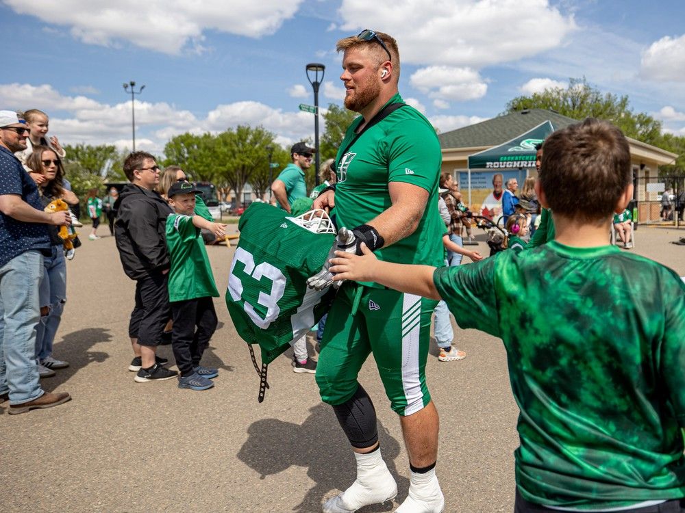 Up Close: Meet Roughriders offensive lineman Logan Ferland | Regina ...