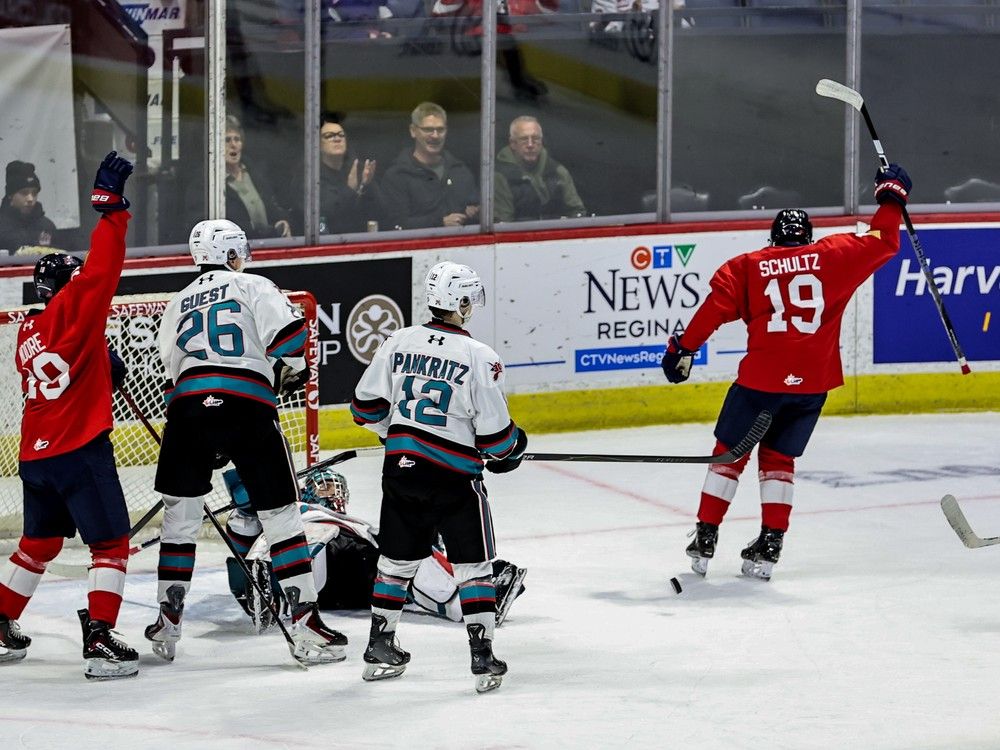 Pats Report: Rookie Maddox Schultz notches first WHL goal | Regina ...
