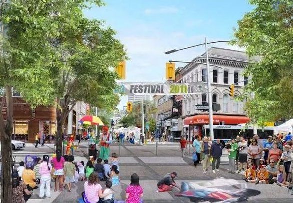 Downtown 'flex street' construction to start next week | London Free Press