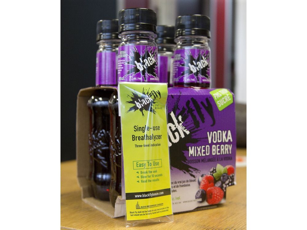 Black Fly pairs breathalyzers with beverages to curb drunk driving ...