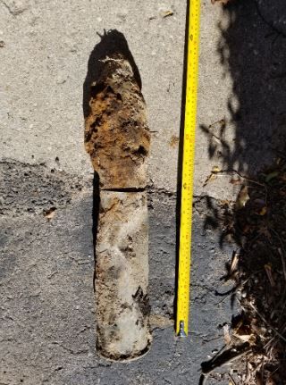 Bomb squad disposes of live shell found at north end construction site ...