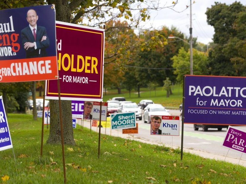 Election signs: Visual clutter or a way to get the message out ...