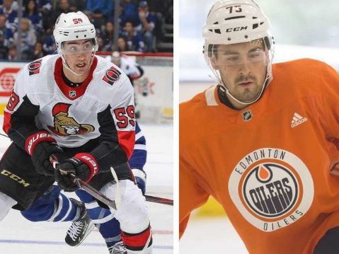 Knights delight! Alex Formenton, Evan Bouchard returned to London by ...