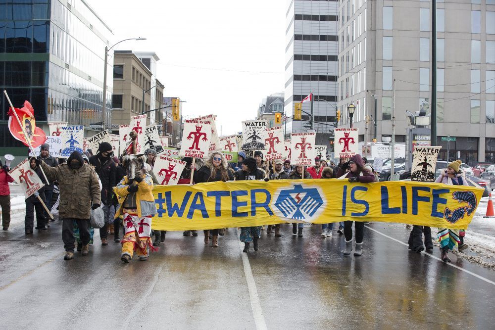 London First Nations communities join national protest against pipeline ...