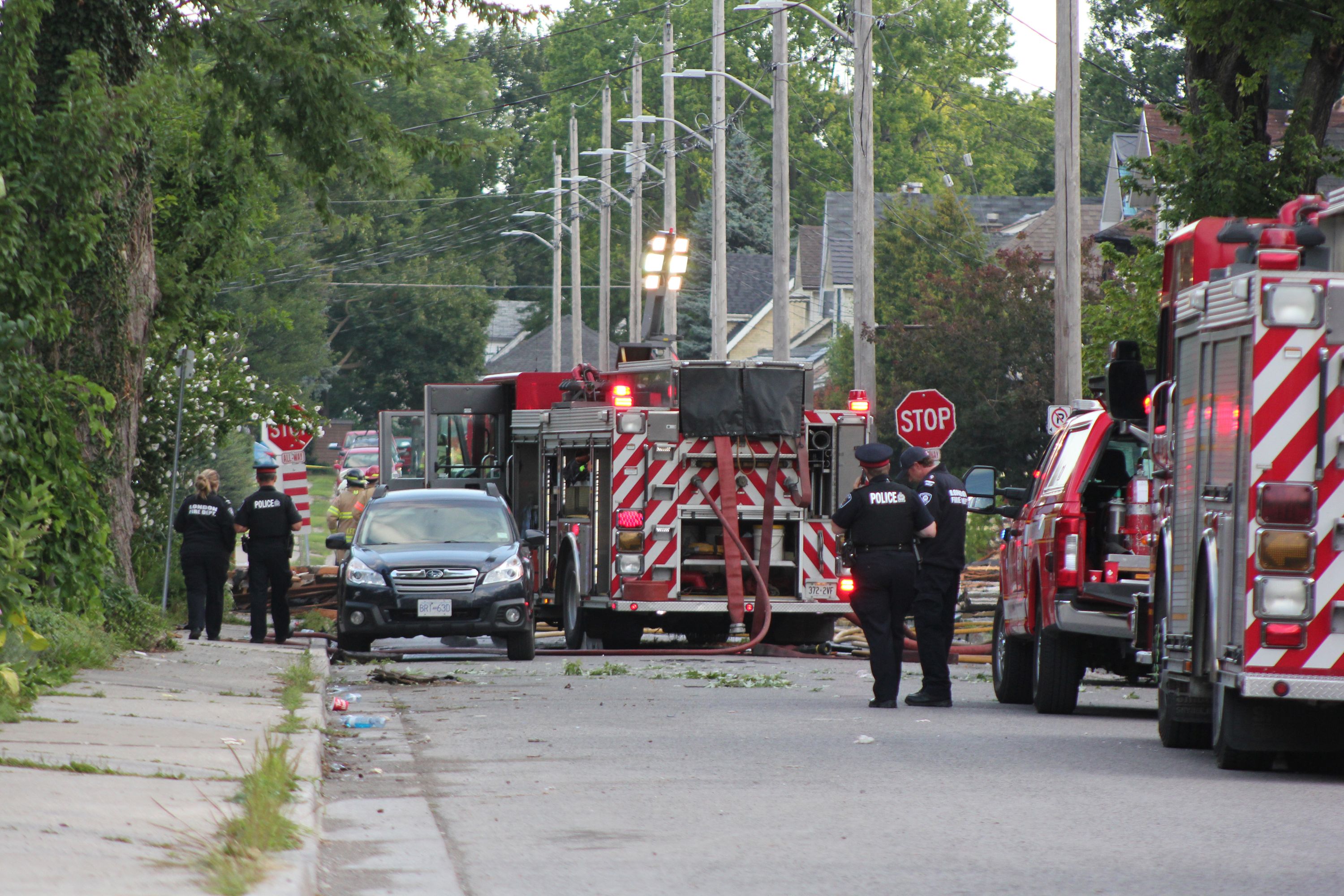 Explosion: Neighbourhood shattered – yet all amazingly alive | London ...