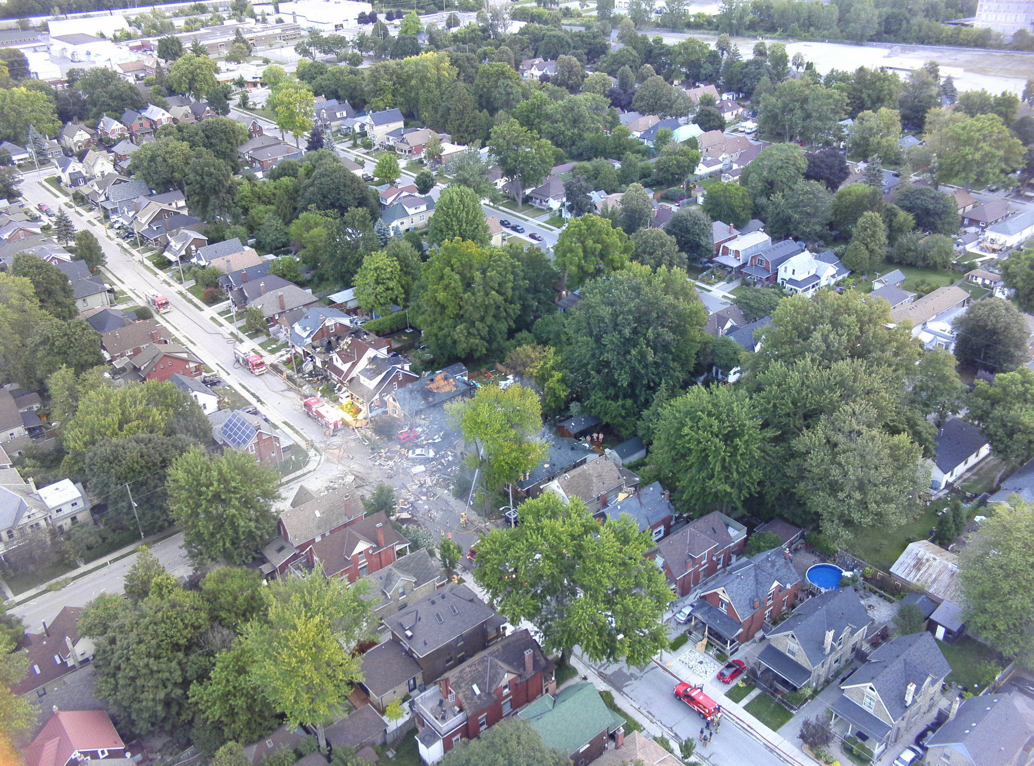 Explosion: Neighbourhood shattered – yet all amazingly alive | London ...